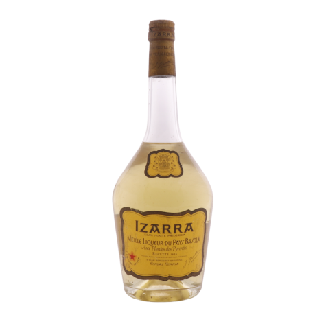 Yellow Izarra liquor, from the French Bask Country, 70cl 40%