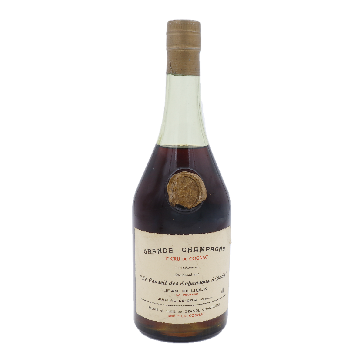 Jean Fillioux Cognac 1er cru - Accurated cognac Jean Fillioux Cognac 1er cru - Accurated cognac